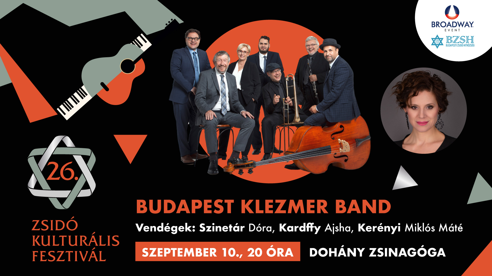 A Budapest Klezmer Band koncertje ⋆ 27. Zsidó Kulturális Fesztivál